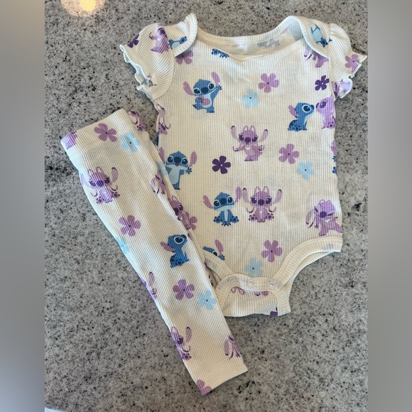 Disney | Matching Sets | Disney Outfit Baby Girl Lilo And Stitch 3 ...